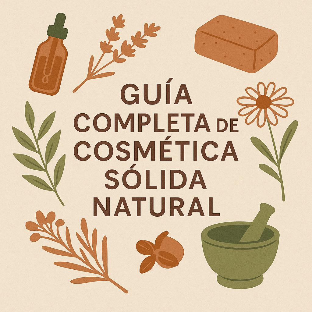 Guía completa de cosmética sólida natural - Brian Castañeda | Hotmart