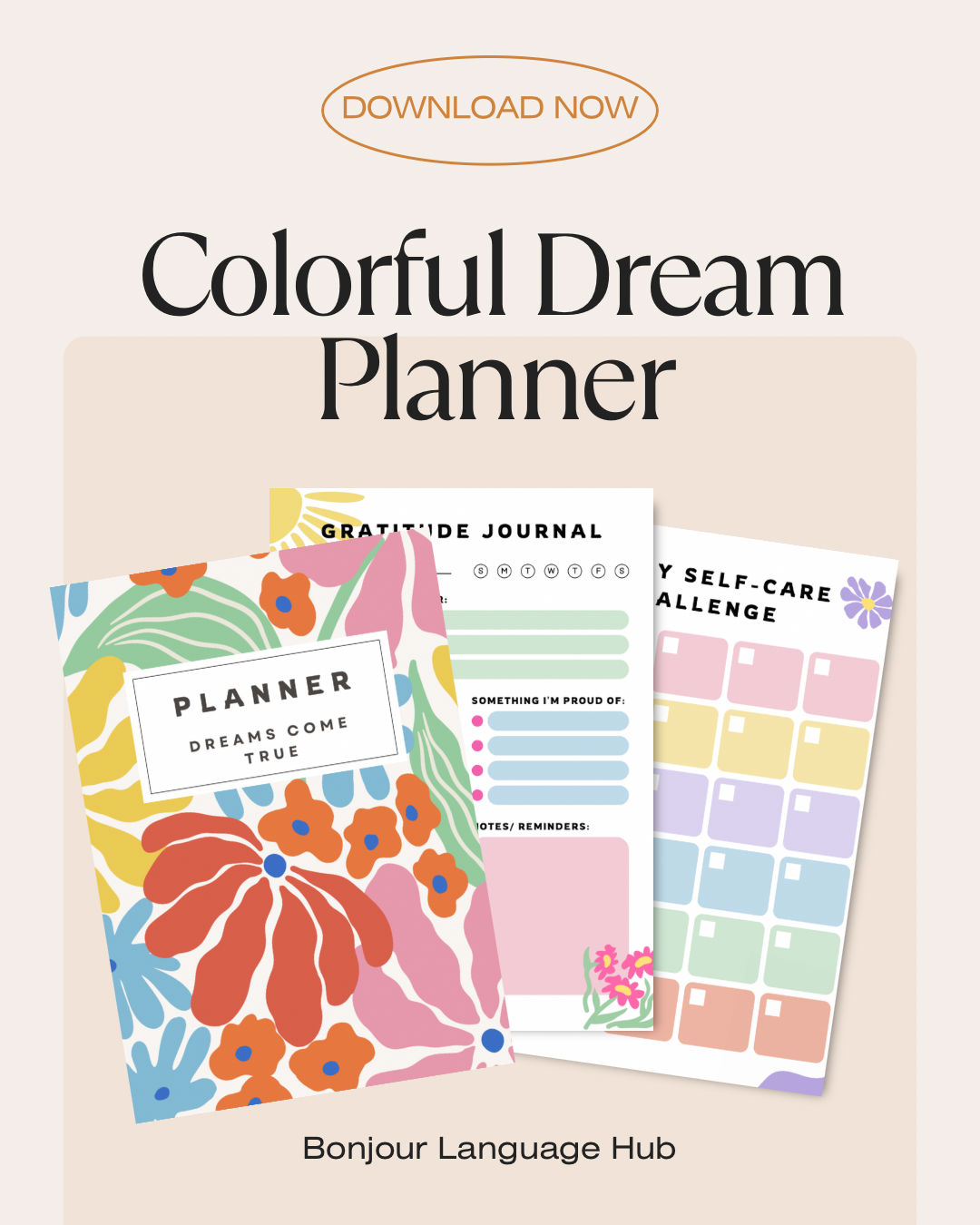 Colorful Dream Planner