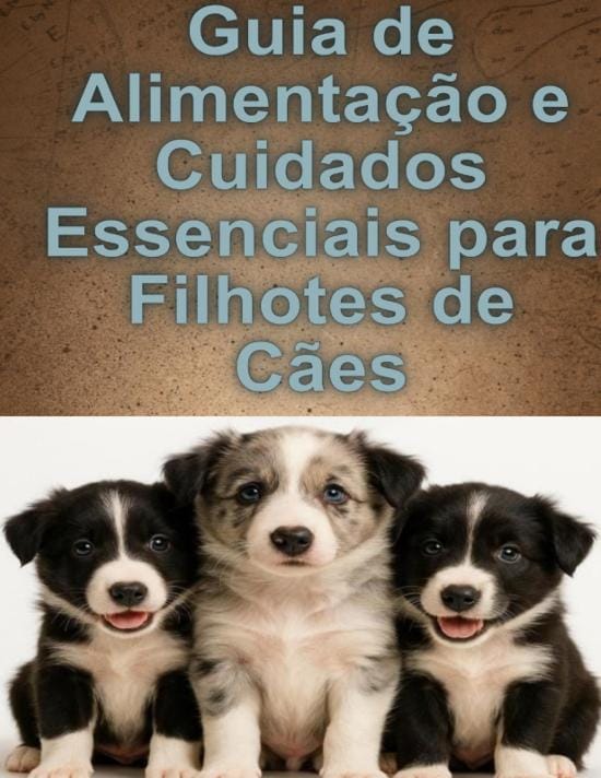 Guia de Alimentação e Cuidados Essenciais para Filhotes de Cães