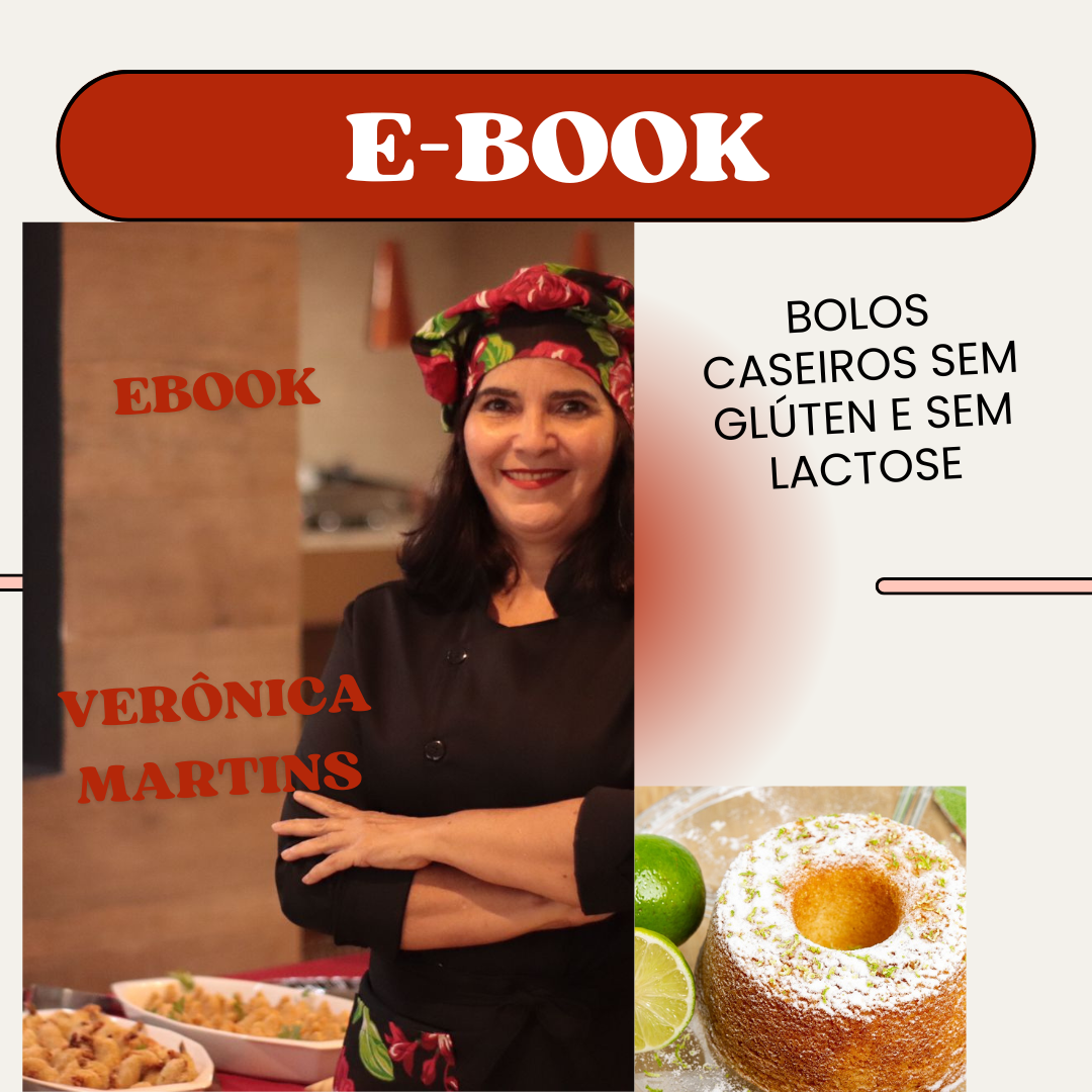Bolos caseiros sem glutén e sem lactose