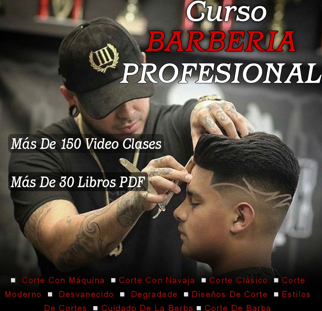 Curso De Barbería Profesional - Adri Cursos Online | Hotmart