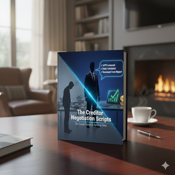 The Creditor Negotiation Scripts: Get Lower Rates & Remove Fees