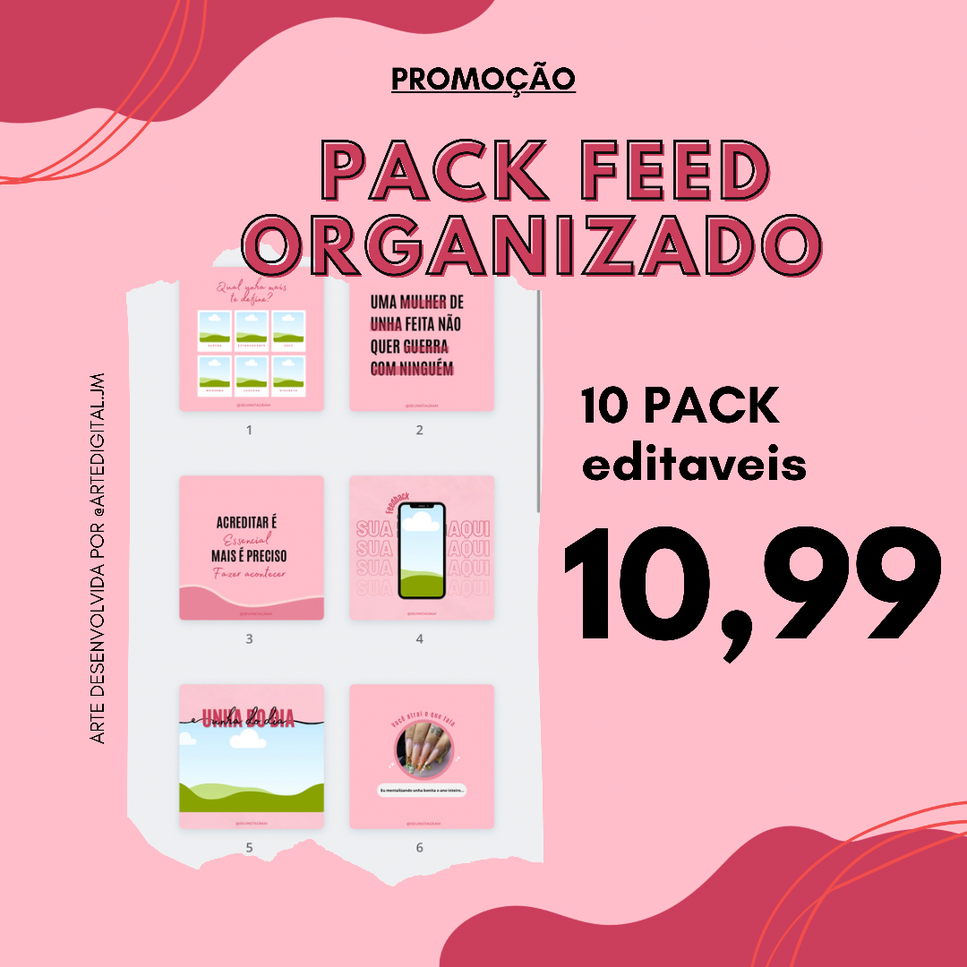 PACK FEED ORGANIZADO