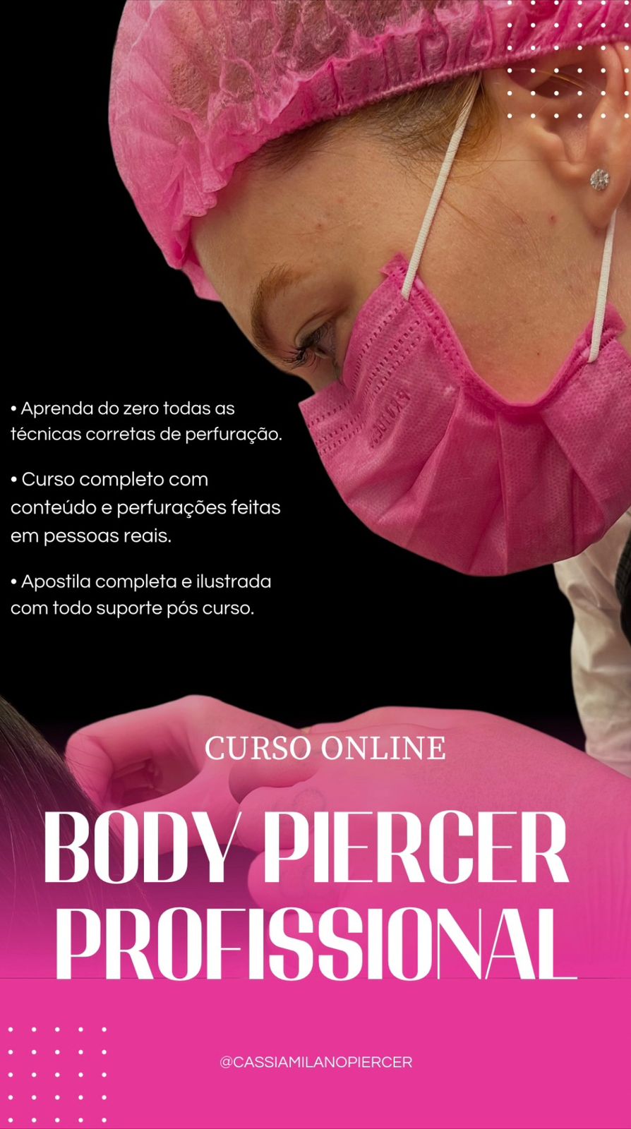 Curso Body Piercer: Do Zero ao Sucesso.