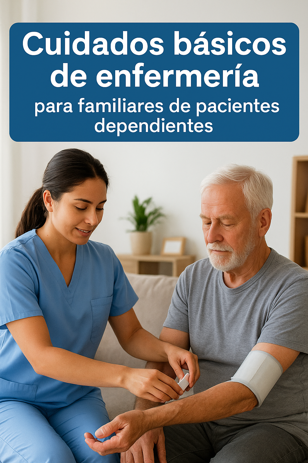 Cuidados básicos de enfermería para familiares de pacientes dependi...