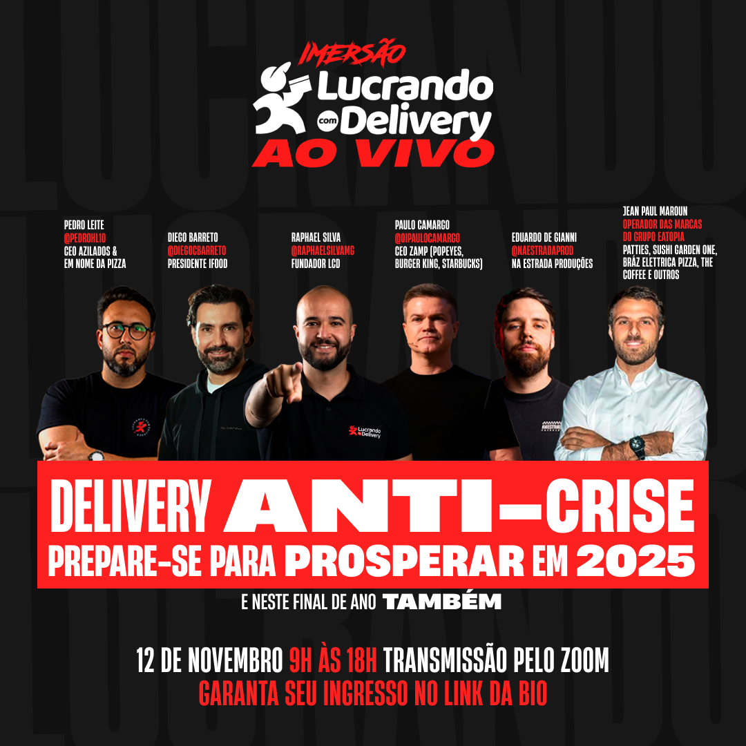 Imersão Lucrando com Delivery - Online (Novembro/24) - Lucrando com...