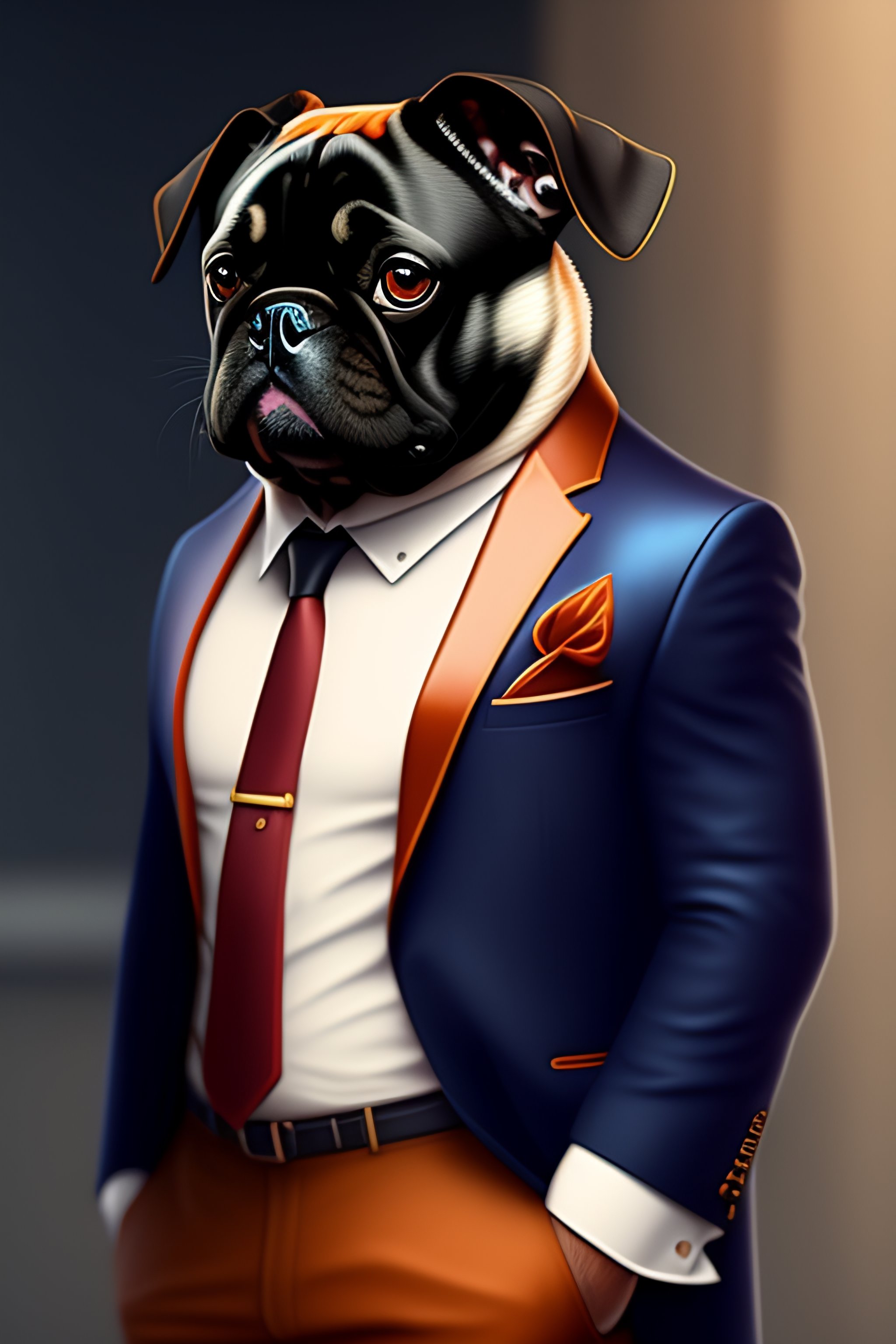 Perro con traje - Atlas IT Service | Hotmart