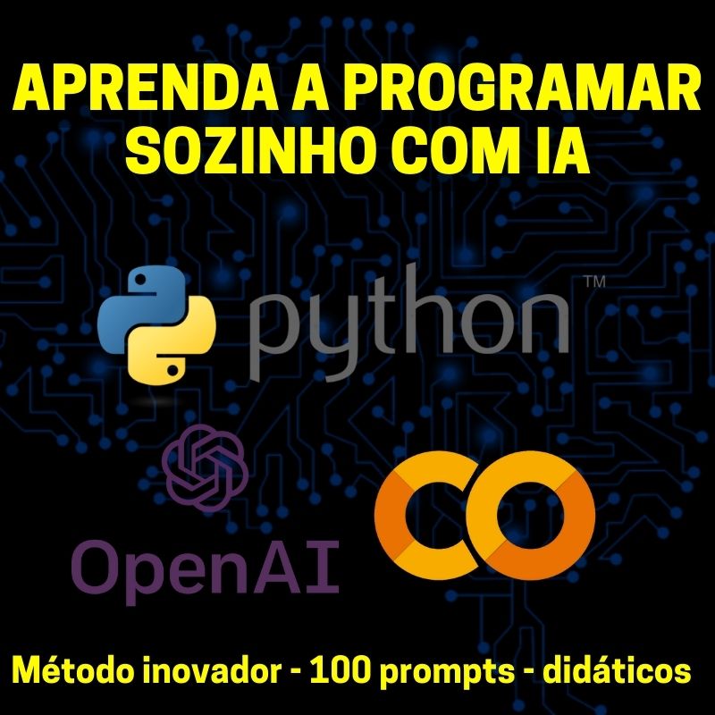 Método Inovador! Programe sem ser programador! Python com Inteligên...