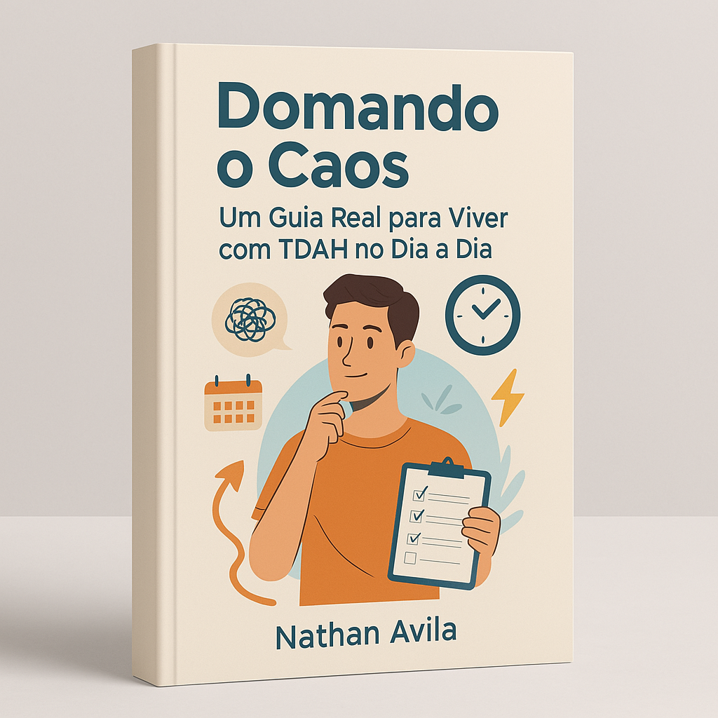 Domando o caos - um guia real para viver com o TDAH - Nathan Avila...