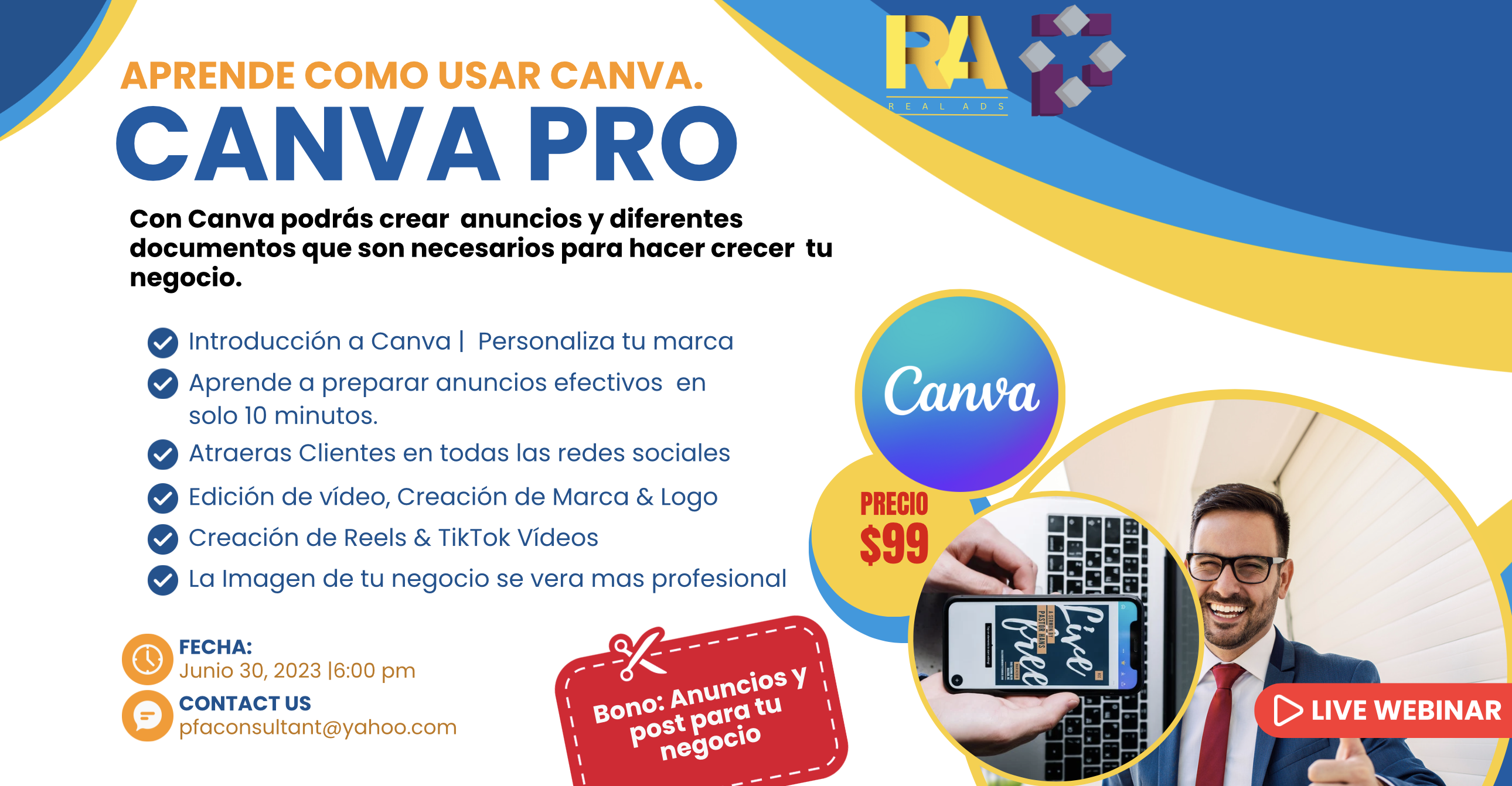 APRENDE COMO USAR CANVA y CANVA PRO DESDE CERO - PRESTIGE ACADEMY