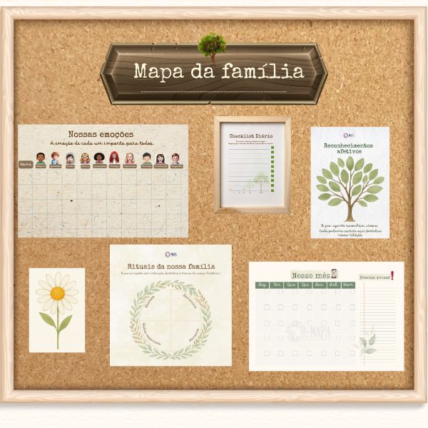 Mapa da família com Afeto - Mel Naves | Hotmart