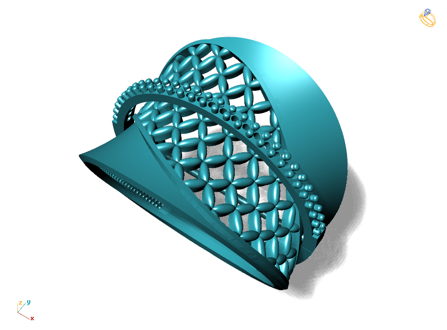 ANEL LUXO Arquivo para impressão 3D. Formato STL