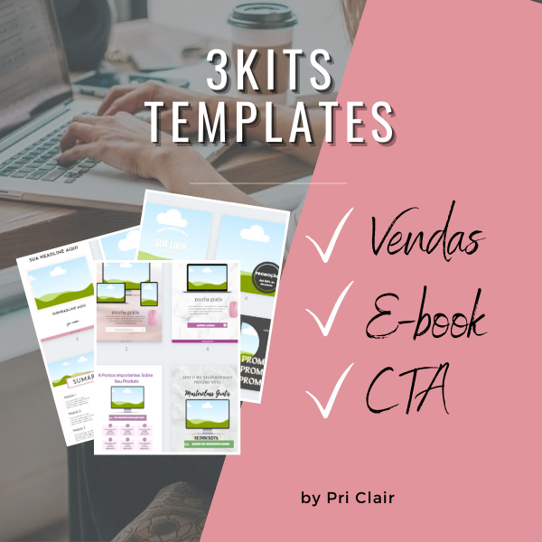 10 Kits Templates Editáveis