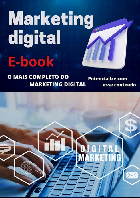 E-book completo de Marketing Digital 70 paginas rico em conteudo.