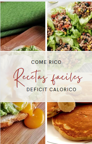 recetas faciles para deficit calorico - Aurimar freites | Hotmart