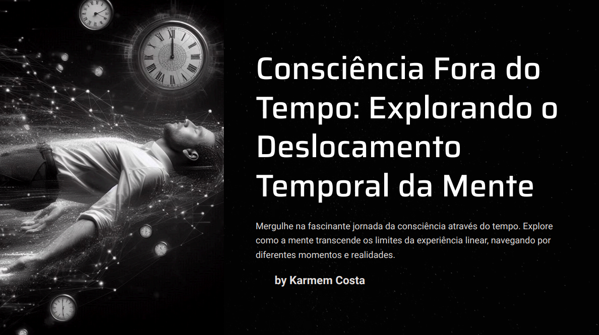 Consciência Fora do Tempo: Explorando o Deslocamento Temporal da Me...