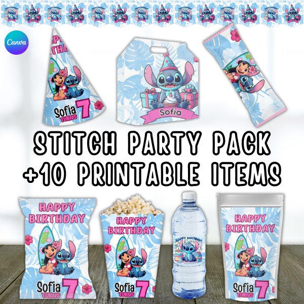 STITCH PARTY PACK - Sandra Martinez | Hotmart