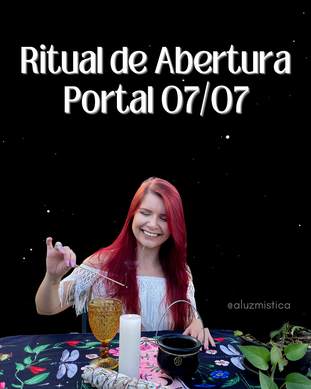 Ritual de Abertura do Portal 07/07 - Maria - A Luz Mística | Hotmart