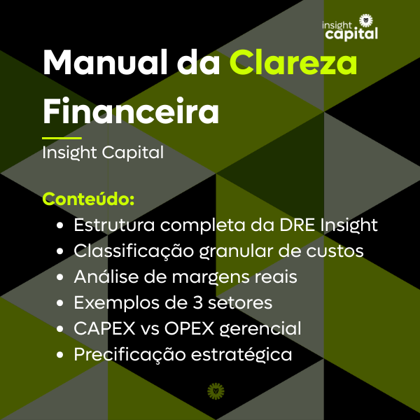 Manual da Clareza Financeira - Insight Capital: DRE Gerencial na P...