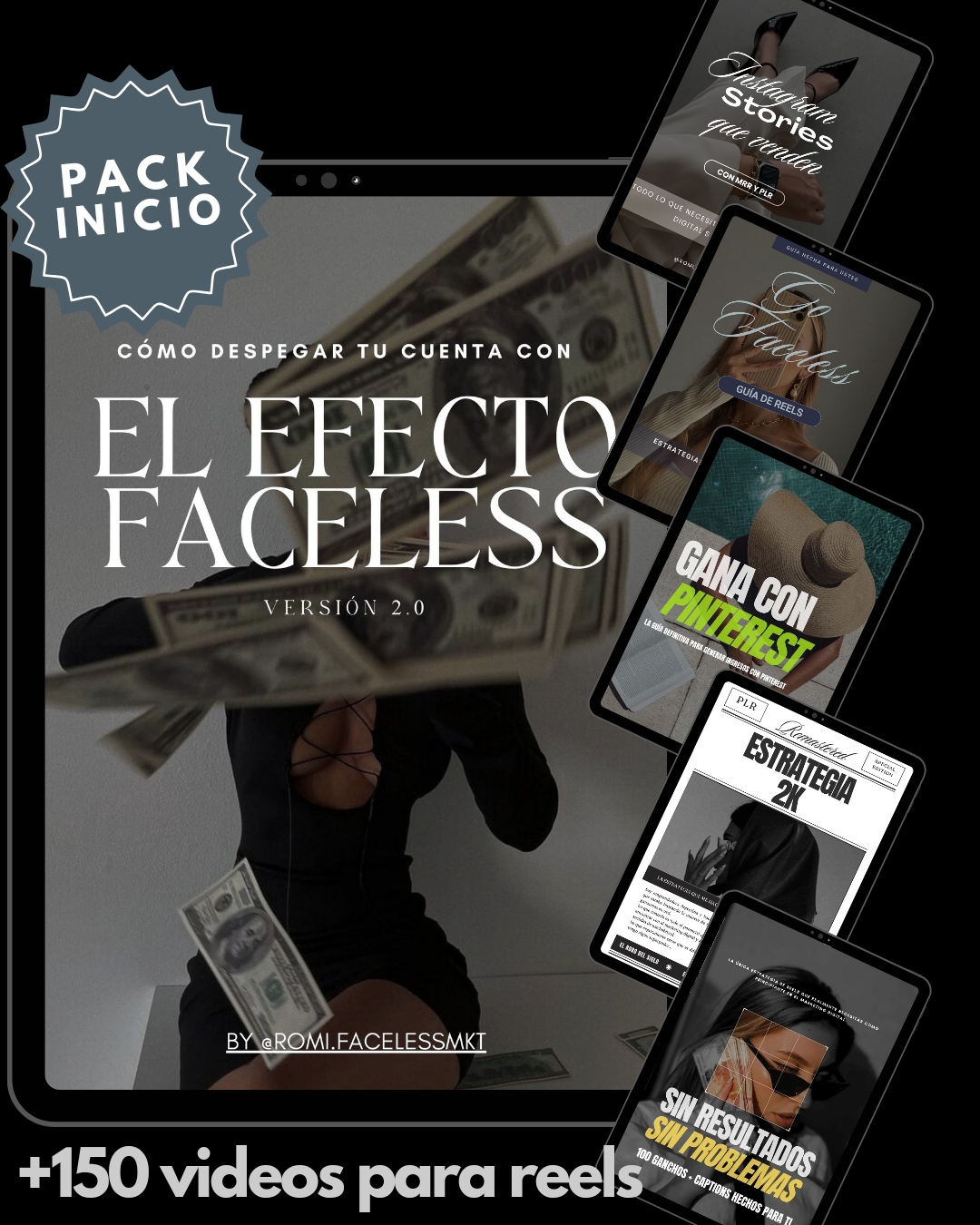 Pack inicio método Faceless - Romi Radich | Hotmart