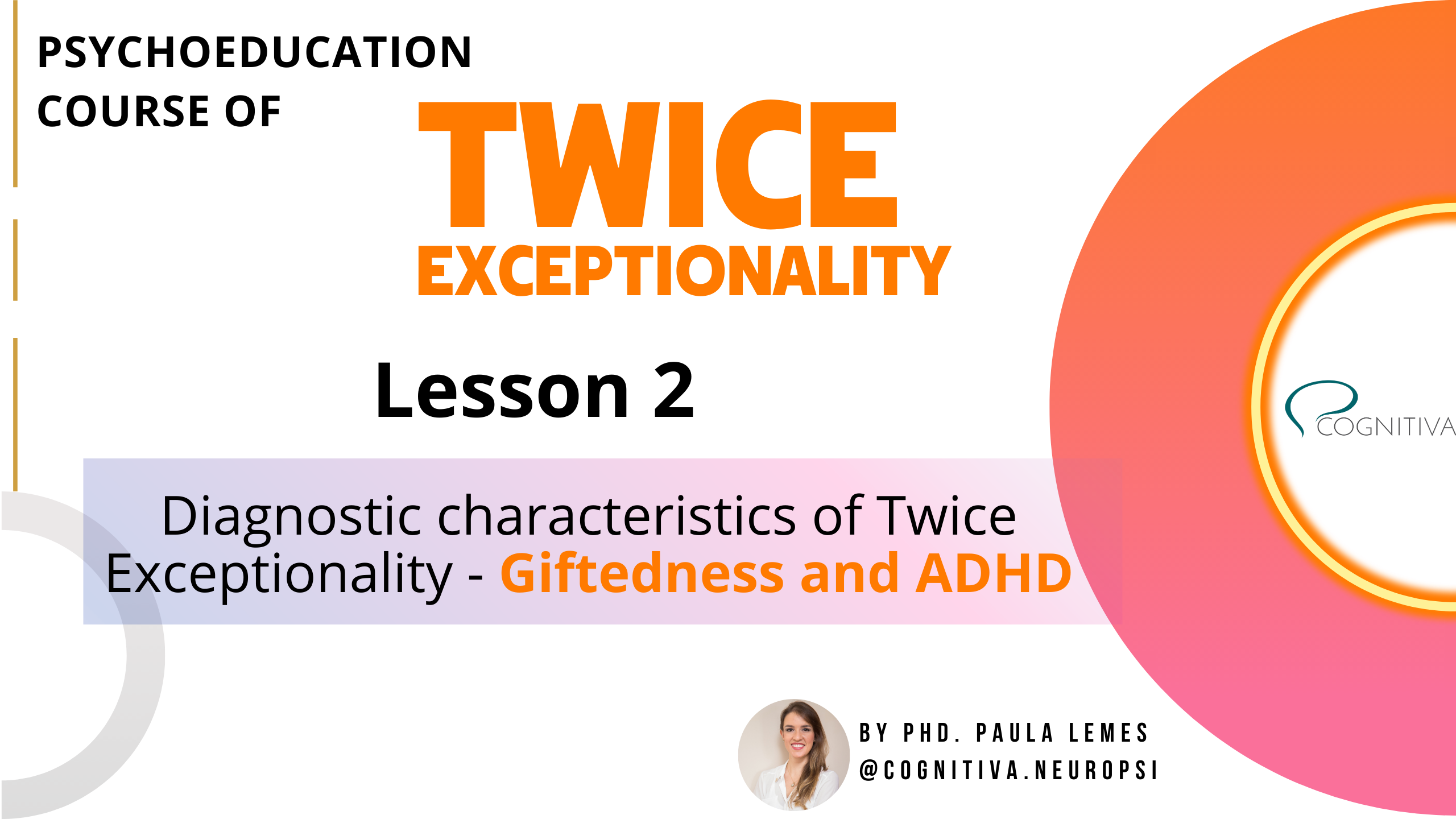 Lesson 2 - Diagnostic characteristics of Twice Exceptionality - Gif...