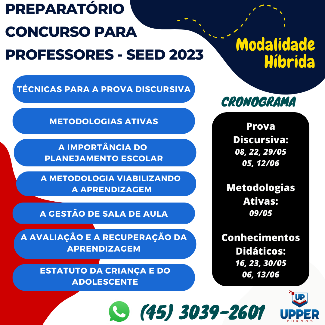 Preparatório - Concurso para Professores - SEED/PR 2023