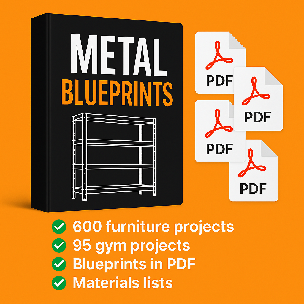 600+ Metal Blueprints — The ultimate collection for building functional ...