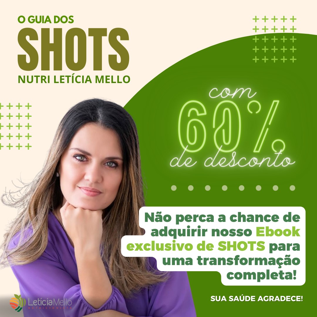 E-book de shots - Nutri Leticia Mello - Leticia Mello | Hotmart