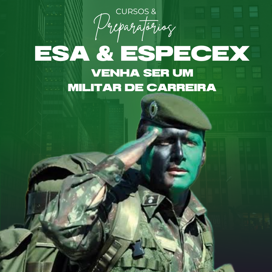 Preparatório ESA (Escola de sargento das Armas) 2023/2024 - Daniel ...